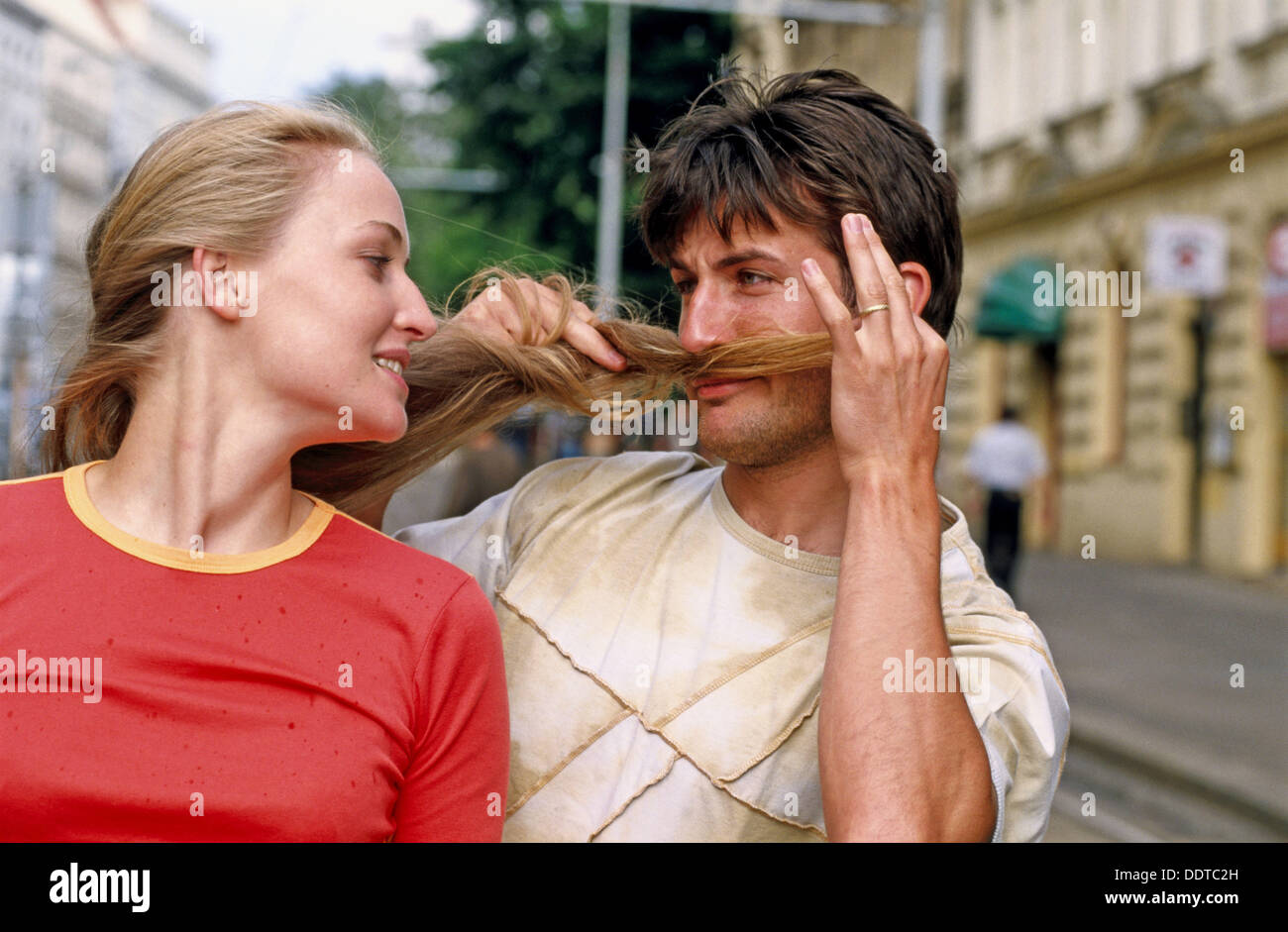 People clowning around hi-res stock photography and images - Alamy