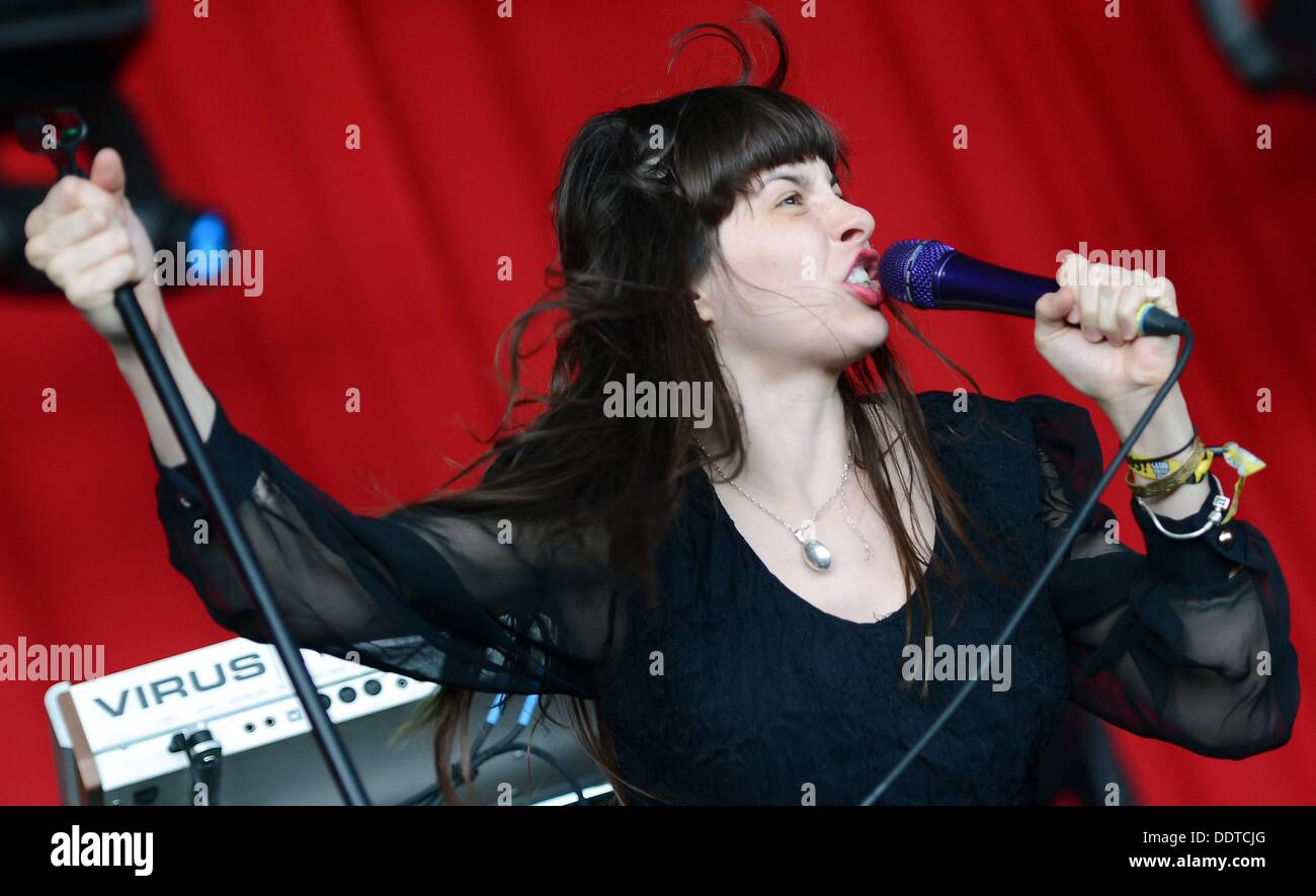 Berlin, Germany. 06th Sep, 2013. Singer Teri Gender Bender from the ...