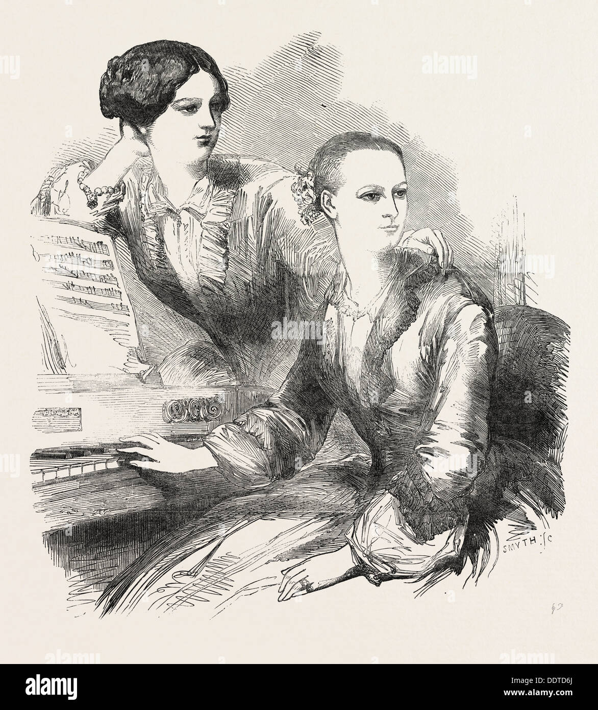 Opera singers 19th century hi-res stock photography and images - Alamy