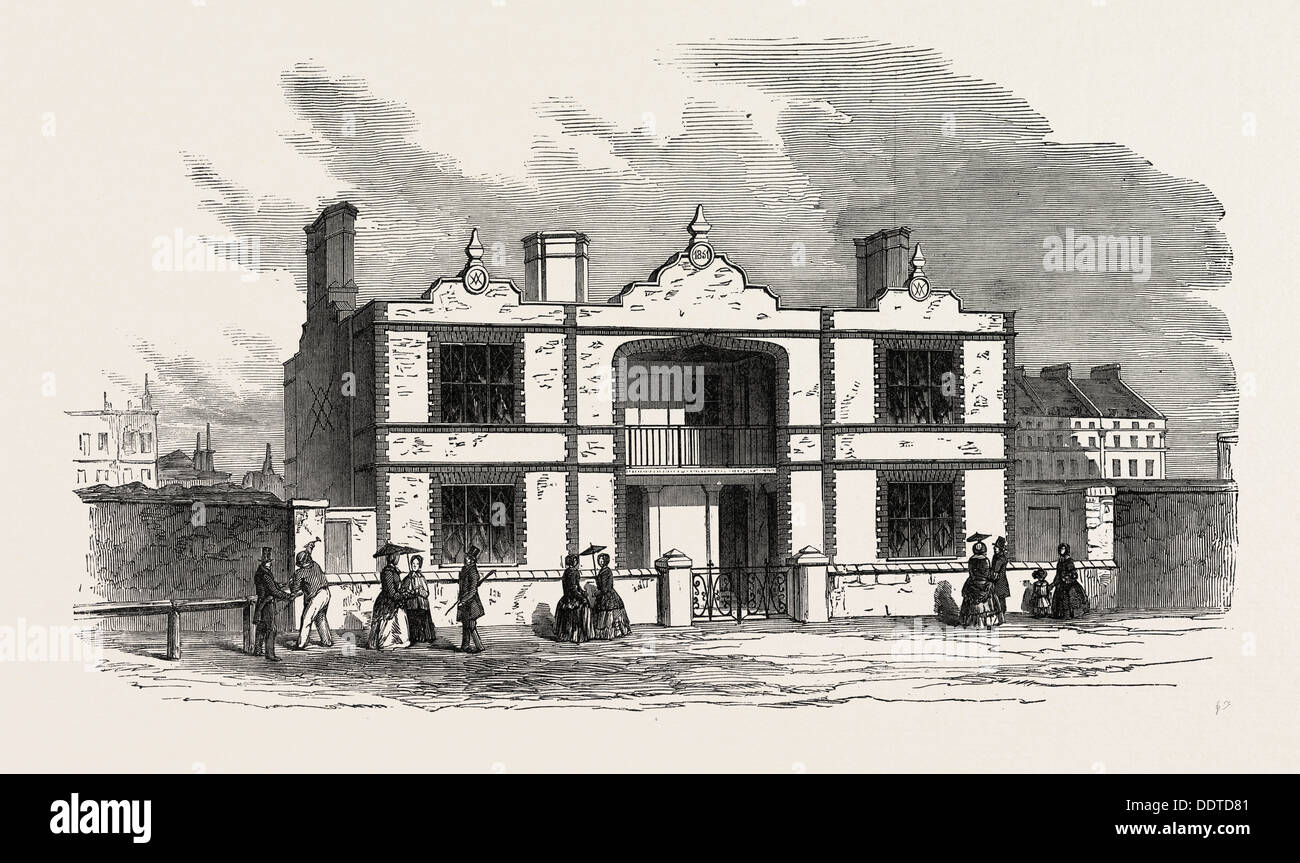 THE GREAT EXHIBITION, LONDON, UK: MODEL HOUSES FOR THE WORKING CLASSES ...