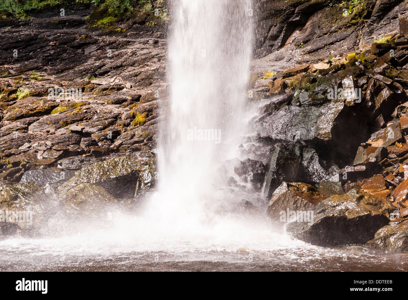 The Hardraw Force waterfall ( Englands highest unbroken waterfall ...