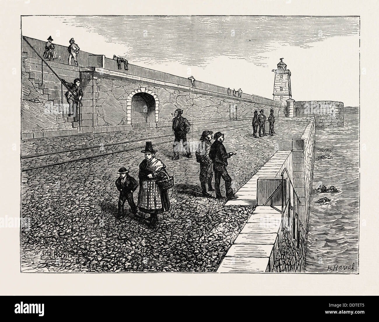 Holyhead breakwater hi-res stock photography and images - Alamy