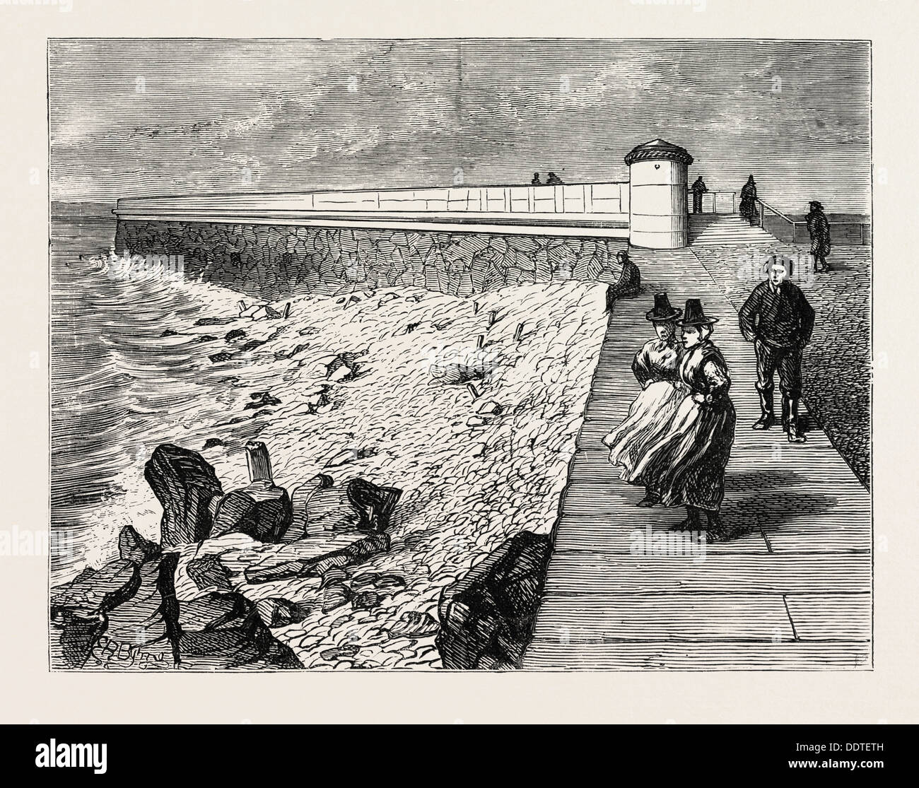 INAUGURATION OF THE HOLYHEAD BREAKWATER AND HARBOUR OF REFUGE BY H.R.H ...