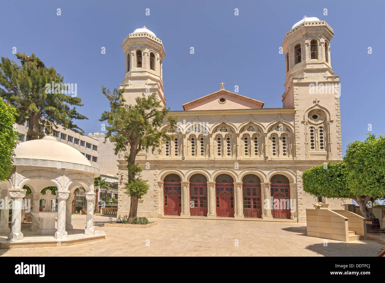 Ayia Napa Church Limassol Cyprus Stock Photo - Alamy