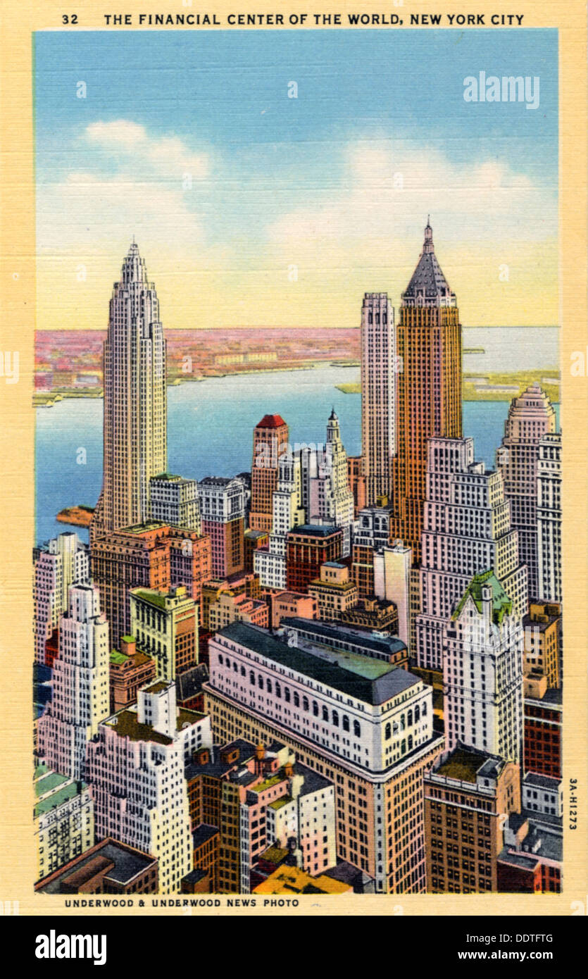 New York 1930s Skyline Stock Photos & New York 1930s Skyline Stock ...