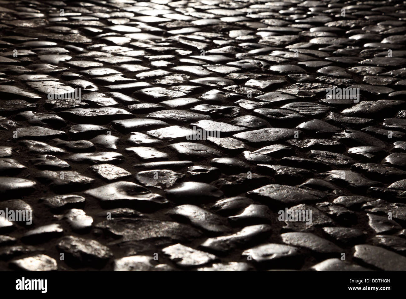 Cobbled pavement hi-res stock photography and images - Alamy