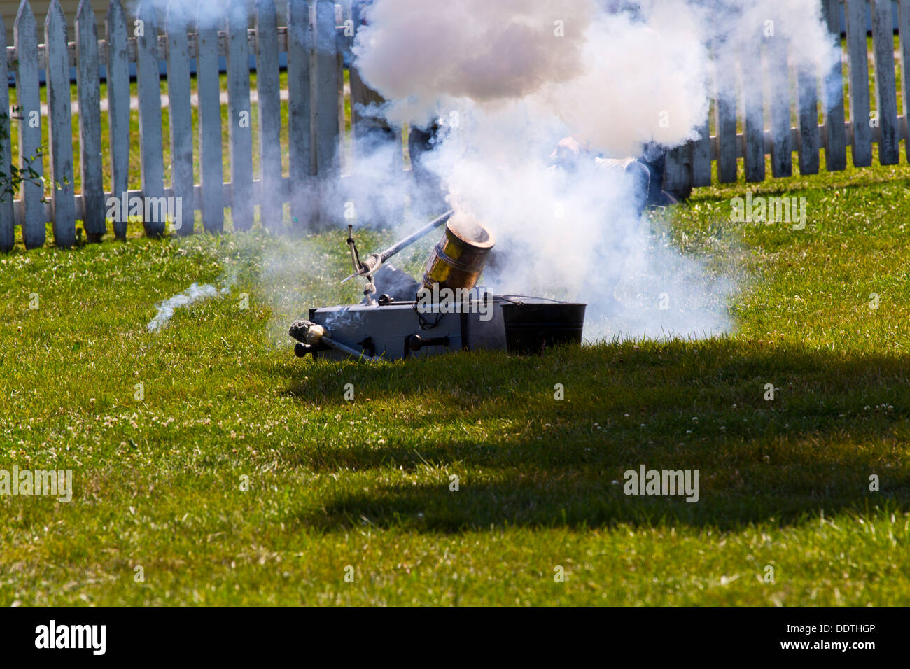 Re-enactment of War of 1812 Fort George Niagara on the Lake Ontario ...