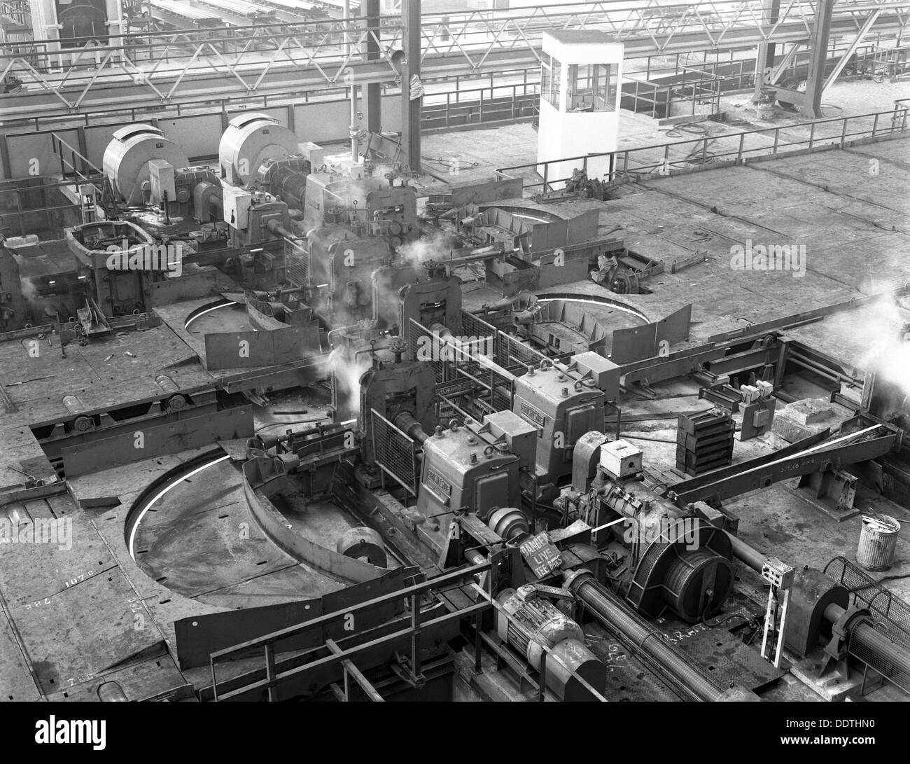 Overview of the bar mill at the Brightside Foundry, Sheffield, South ...