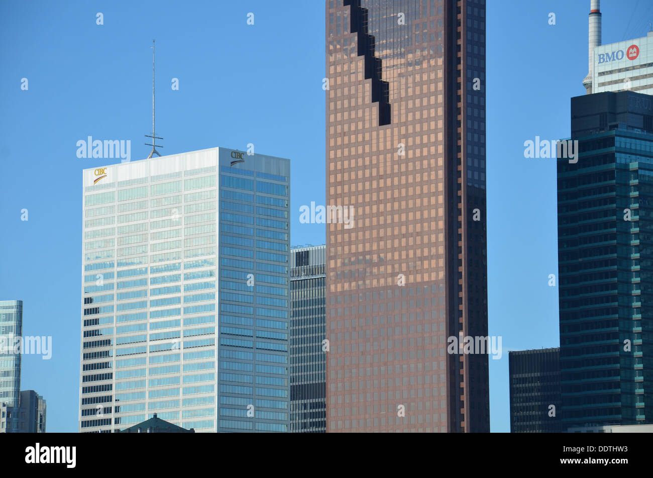 Skyscrapers in Toronto Stock Photo - Alamy