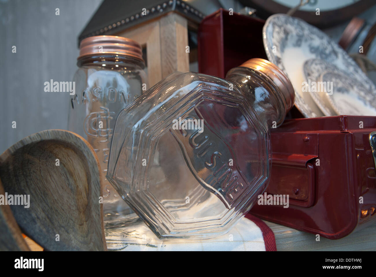 Window Display in John Lewis, in Blackpool, Lancashire, UK Stock Photo ...