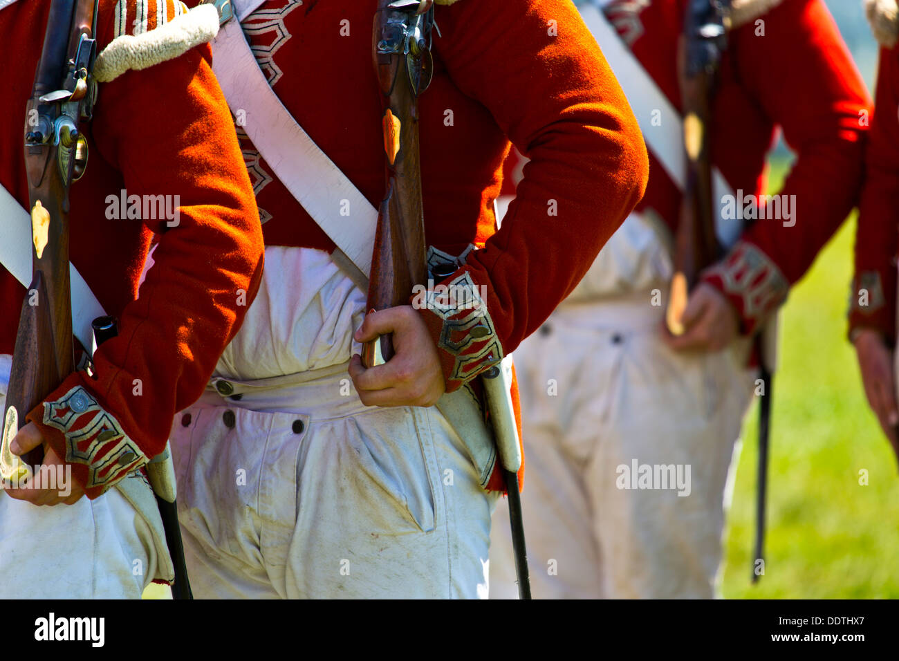 British soldiers fort george niagara hi-res stock photography and ...