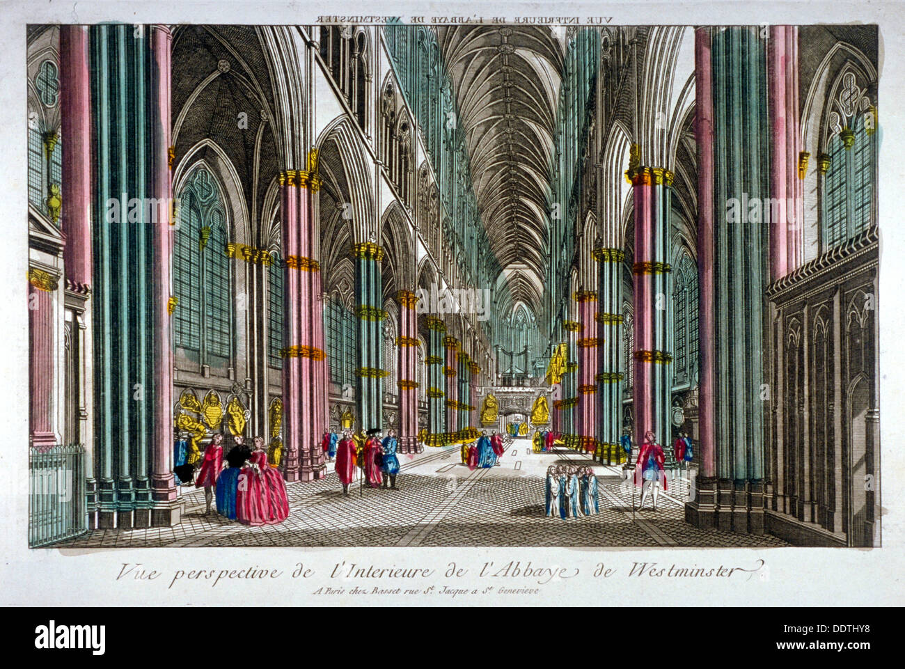 Interior view of westminster abbey hi-res stock photography and images ...