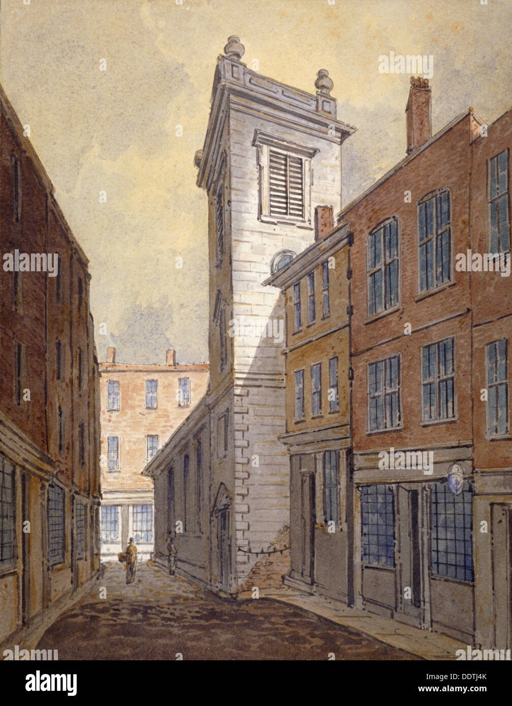 Church of St George Botolph Lane from George Lane, City of London ...