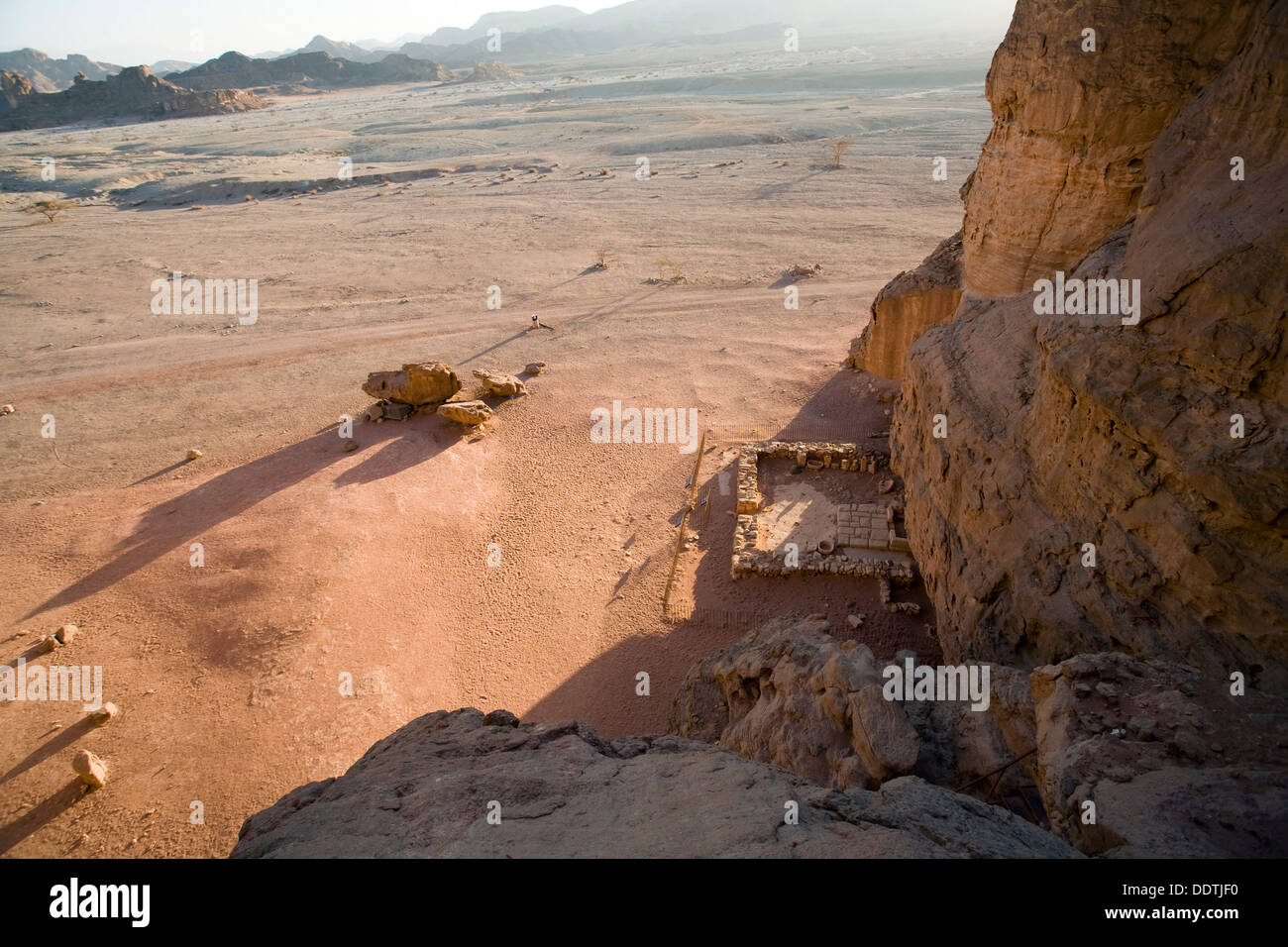 The Temple of Hathor, Timna Valley Park, Israel. Artist: Samuel Magal ...