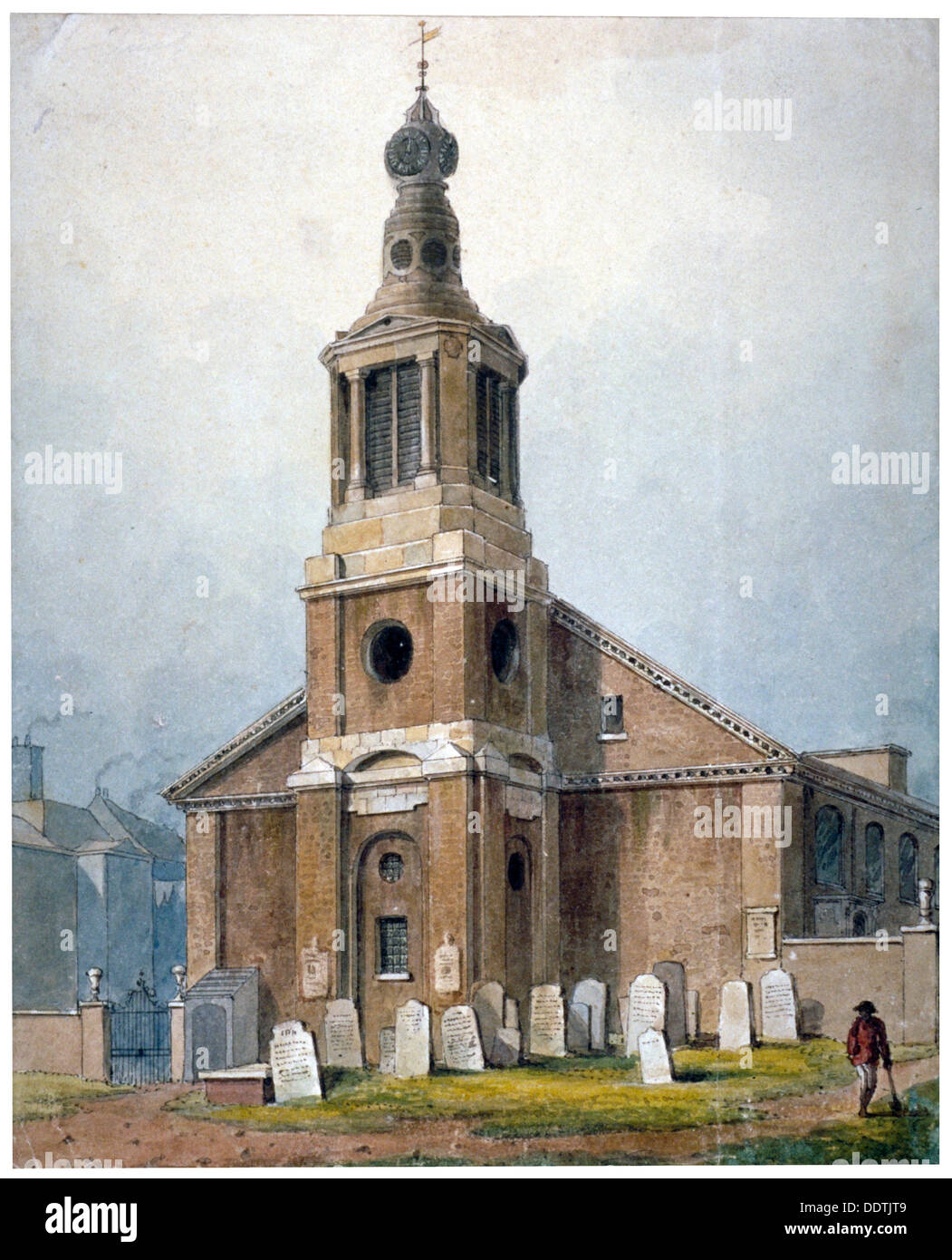 Church of St Anne, Dean Street, Soho, London, 1828. Artist: George ...