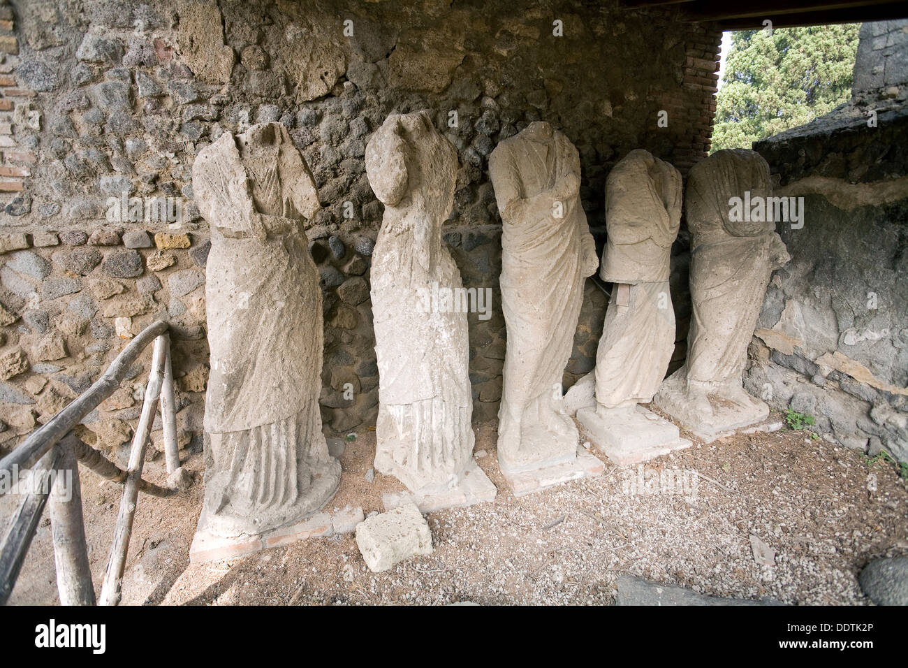 The necropolis of Porto Ercolano, Pompeii, Italy. Artist: Samuel Magal ...