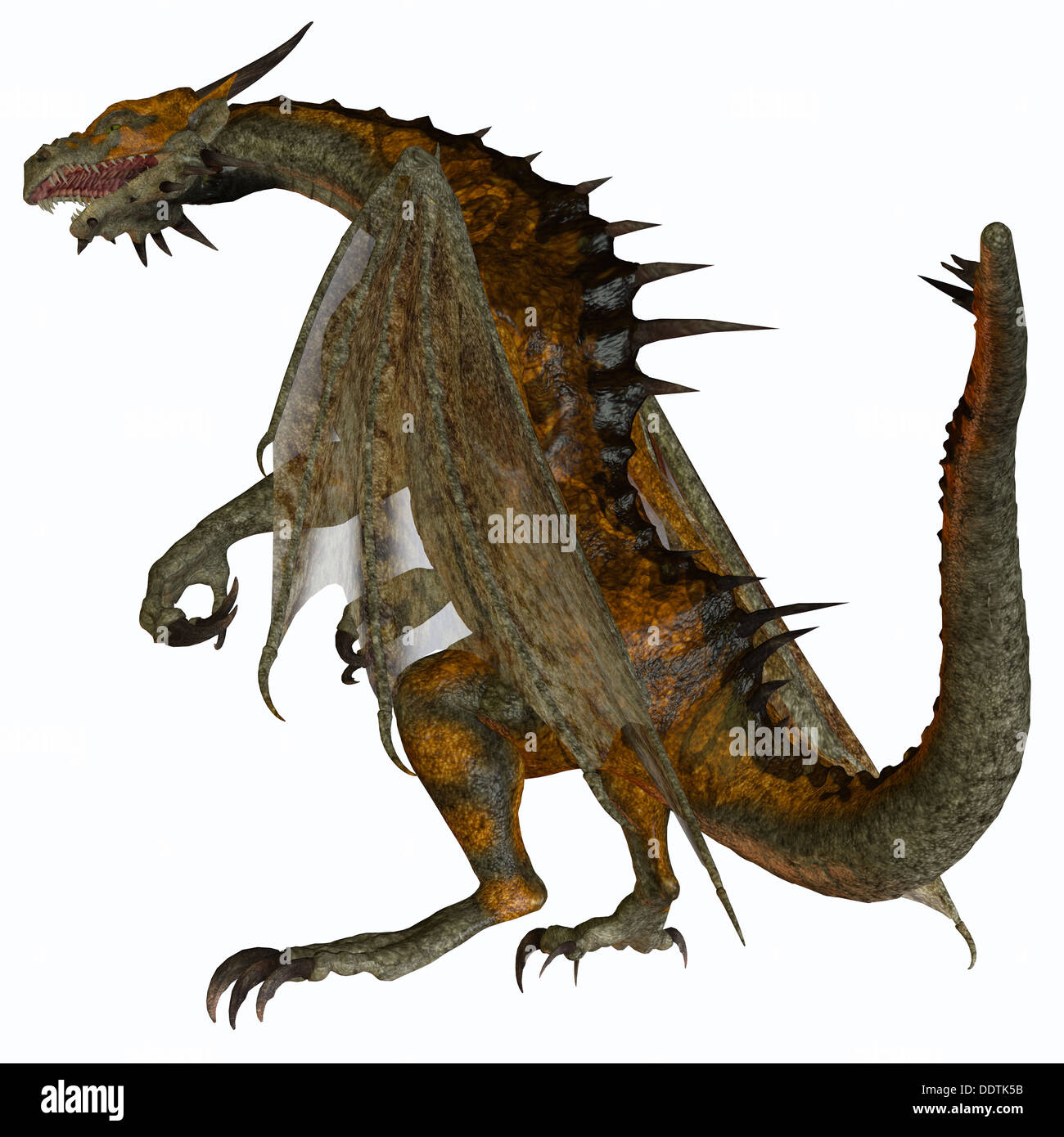 A creature of myth and fantasy the dragon is a fierce flying monster ...