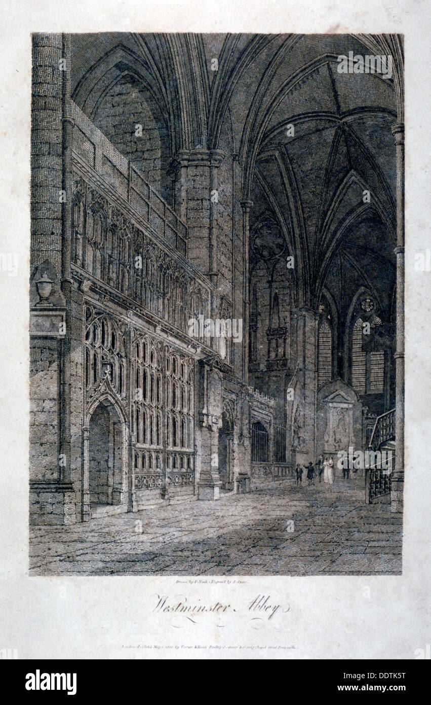 Interior view of westminster abbey hi-res stock photography and images ...