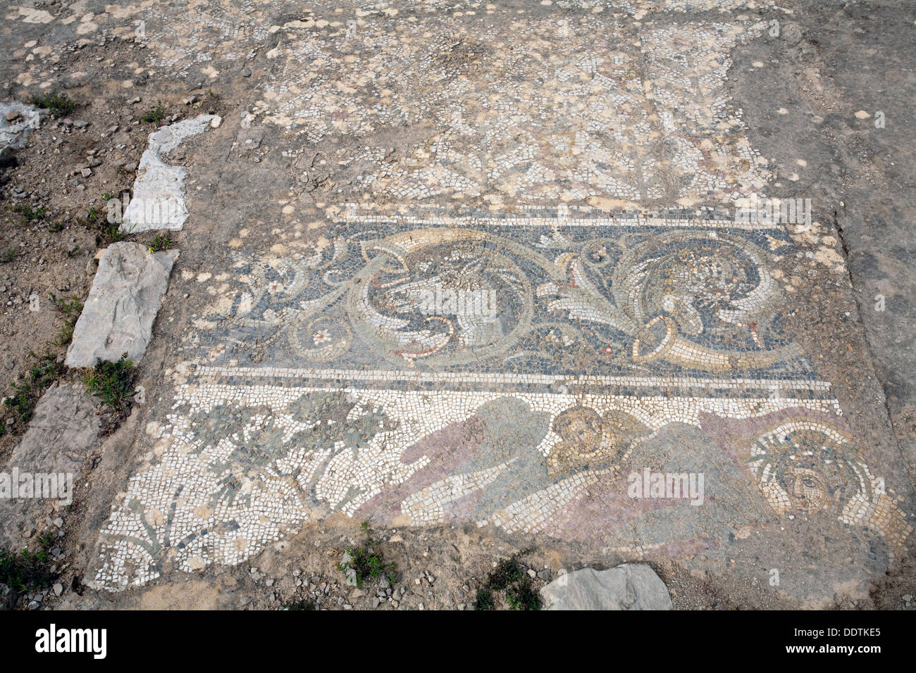The House of the Hunting Scene, Bulla Regia, Tunisia. Artist: Samuel ...