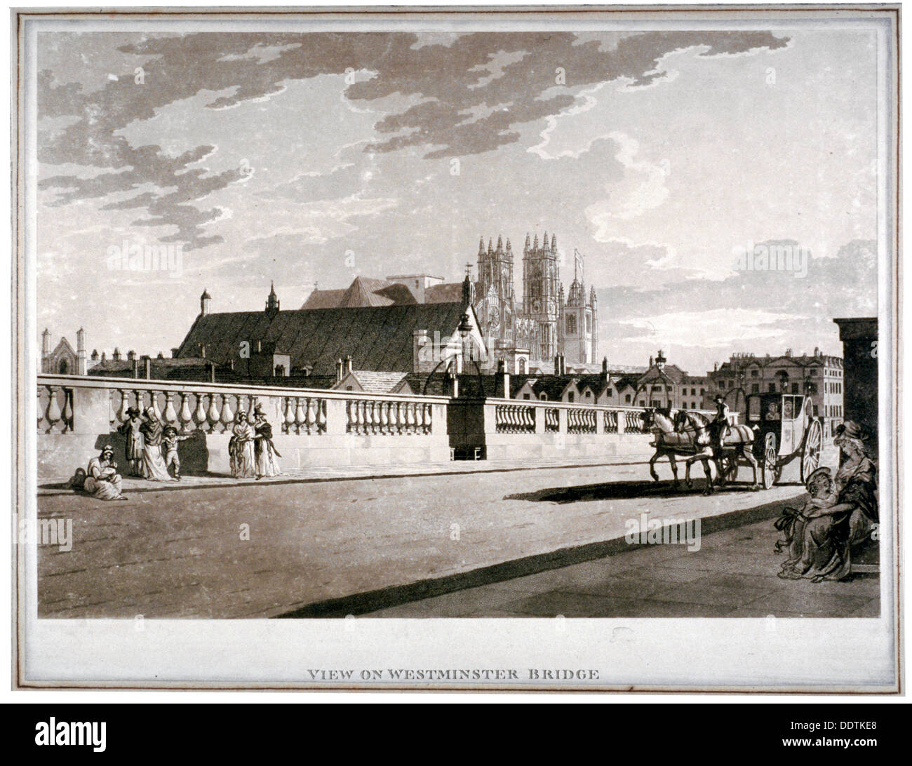 Westminster bridge 18th century hi-res stock photography and images - Alamy