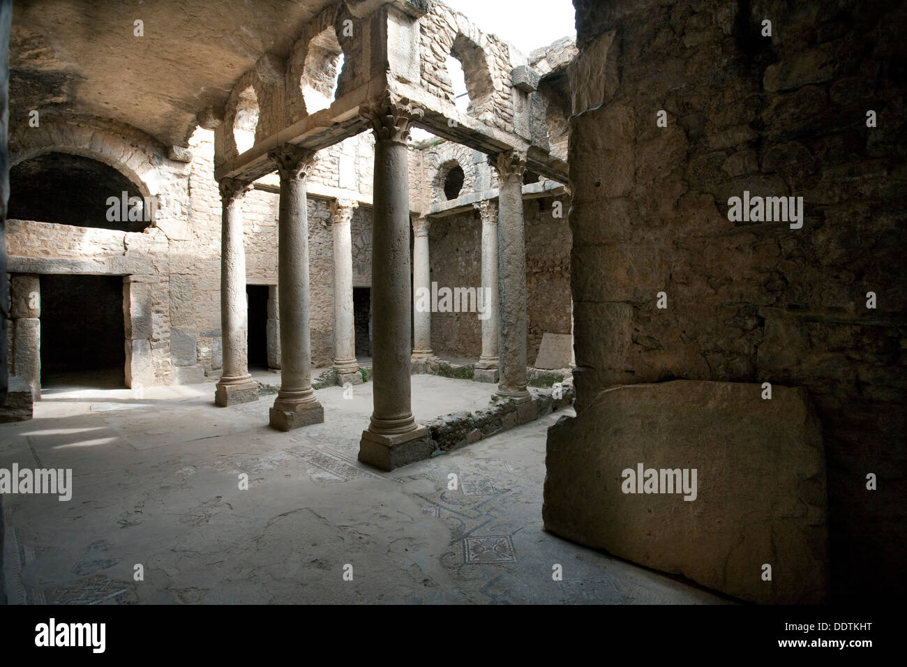 The House of the Hunting Scene, Bulla Regia, Tunisia. Artist: Samuel ...