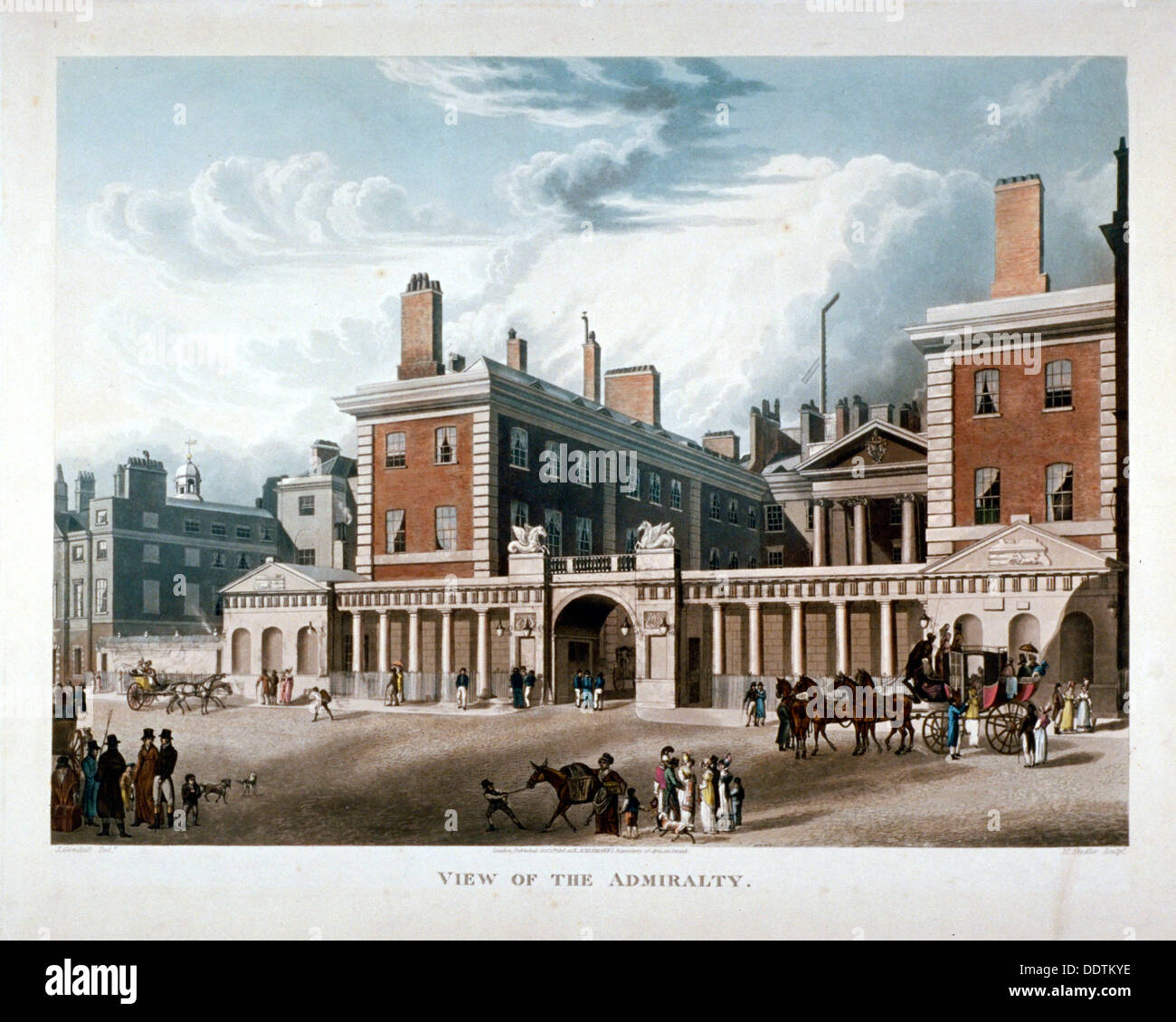 Aquatint by joseph constantine stadler hi-res stock photography and ...