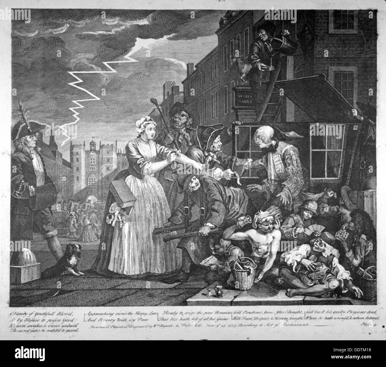 London 18th century poverty hi-res stock photography and images - Alamy