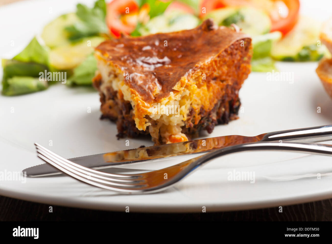 closeup of a shepperds pie Stock Photo - Alamy