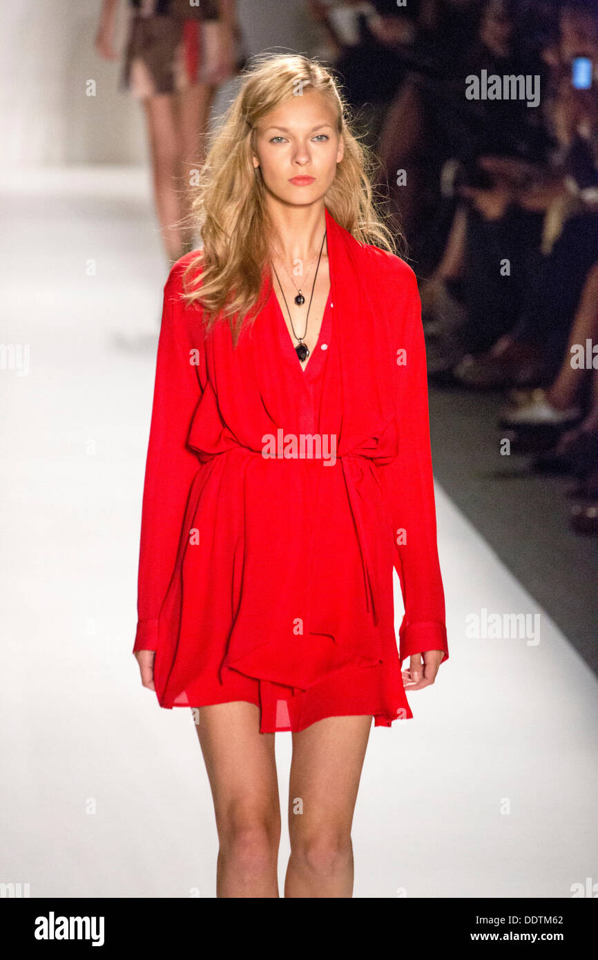 New York, USA. 05th Sep, 2013. Marissa Webb at Mercedes-Benz Fashion ...