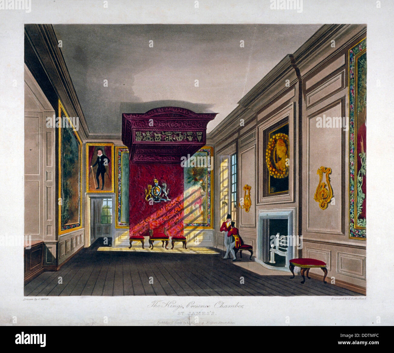 St thomas building painting hi-res stock photography and images - Alamy