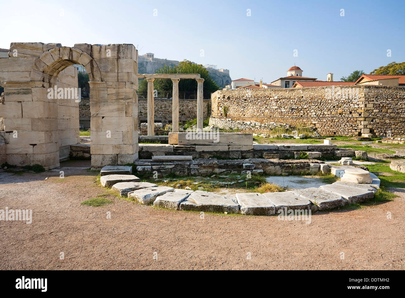 The Tetraconch (Megali Panagia), Athens, Greece. Artist: Samuel Magal ...