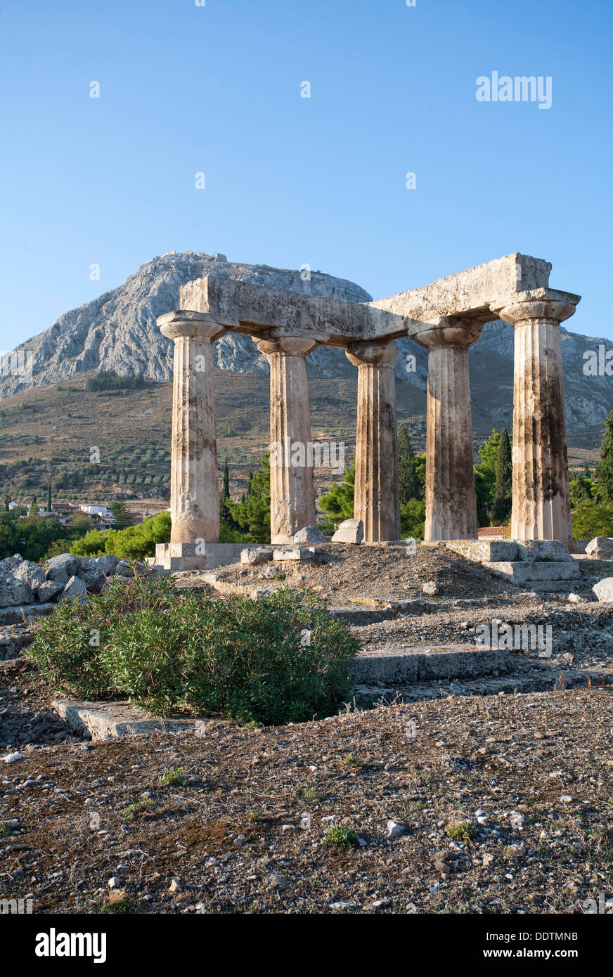 Corinthian temple of apollo hi-res stock photography and images - Alamy