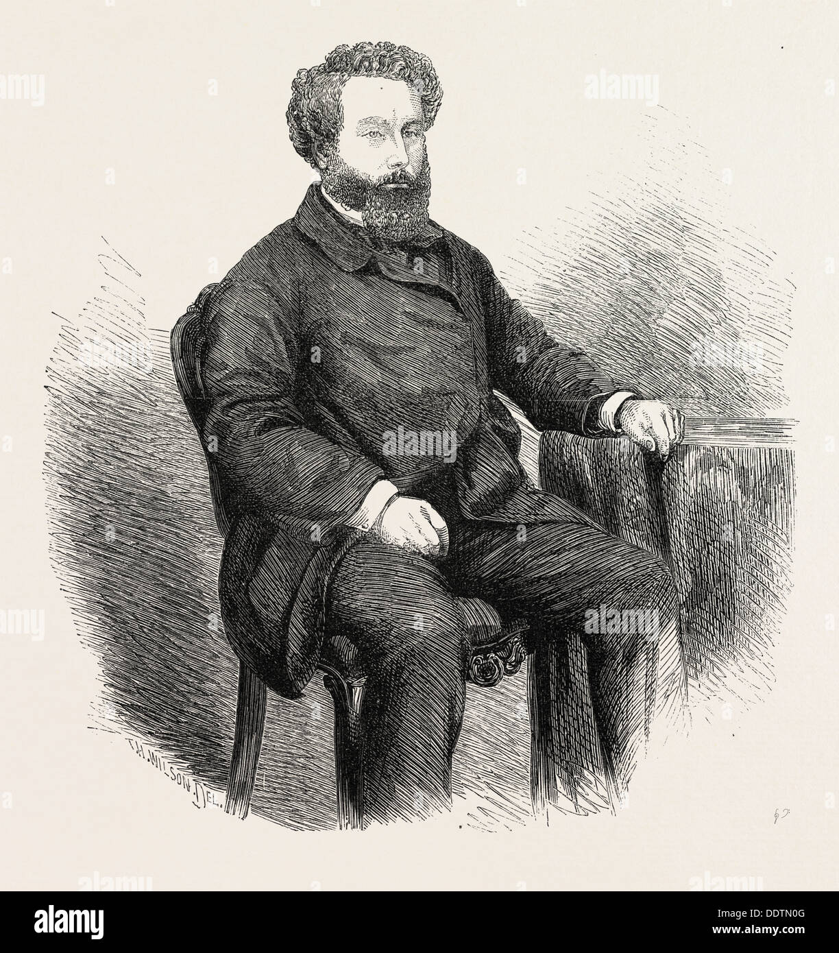 MR. JAMES HODGES, THE BUILDER OF THE VICTORIA BRIDGE OVER THE ST ...