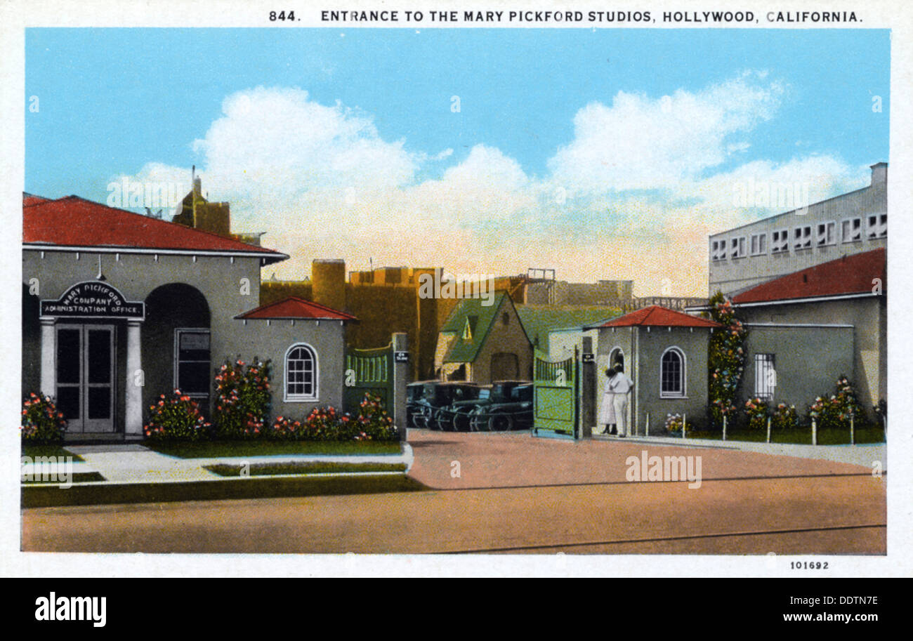 Hollywood california 1920s hi-res stock photography and images - Alamy