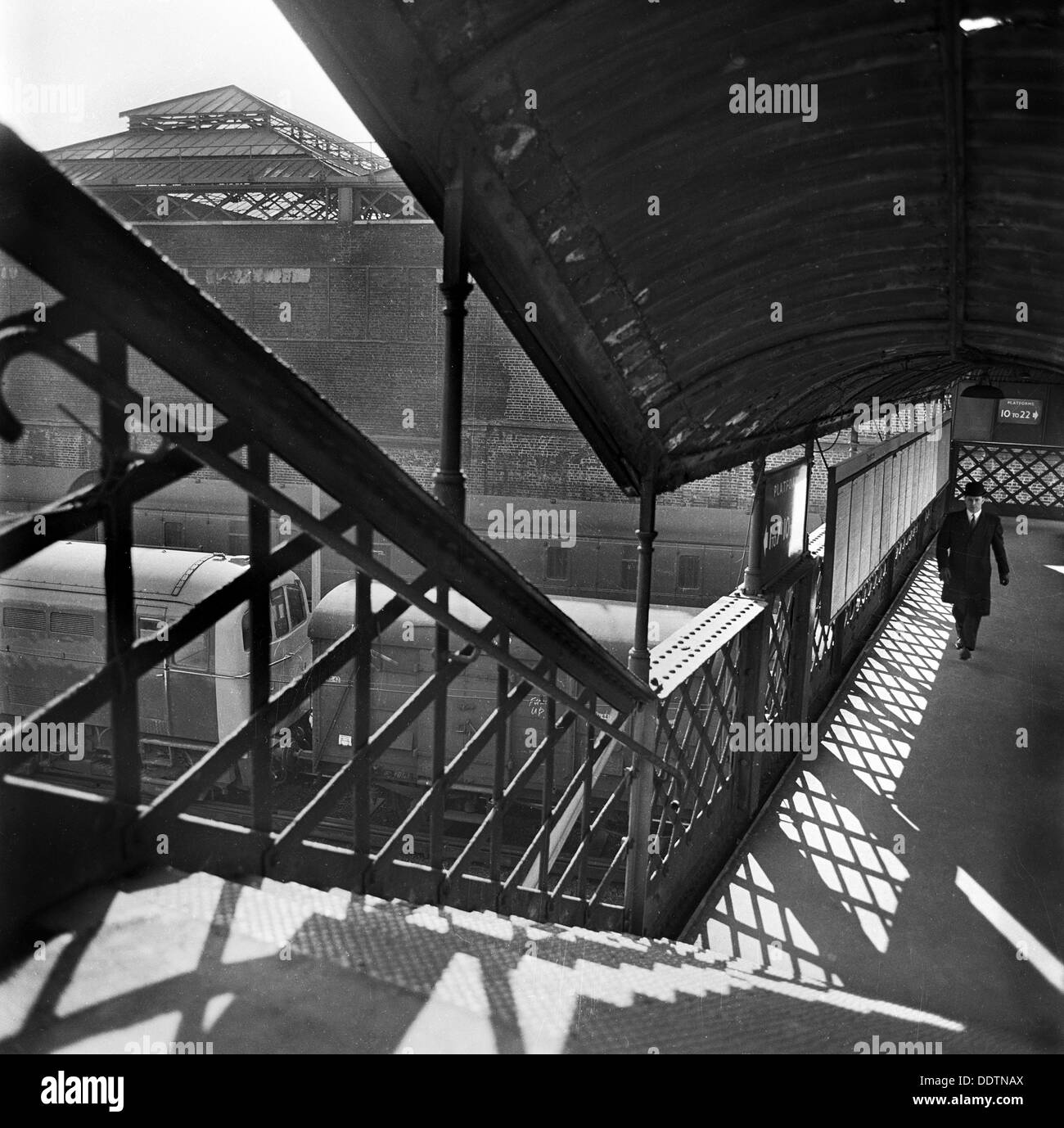 Stairs at London Bridge Station, London, 1960-1972. Artist: John Gay ...