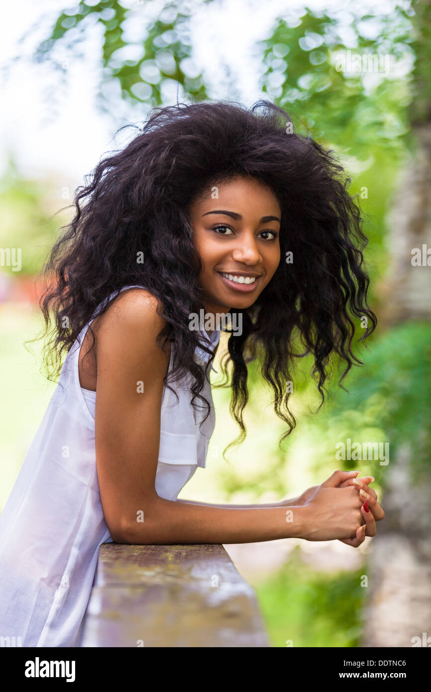 African teenager girl hi-res stock photography and images - Alamy