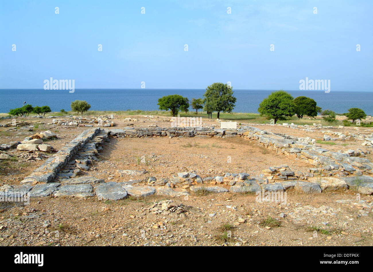 The Sanctuary of Apollo in Mesembria, Greece. Artist: Samuel Magal ...