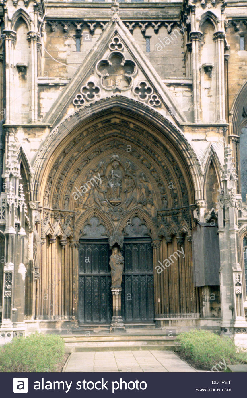 Archway At Lincoln Cathedral Stock Photos & Archway At Lincoln ...