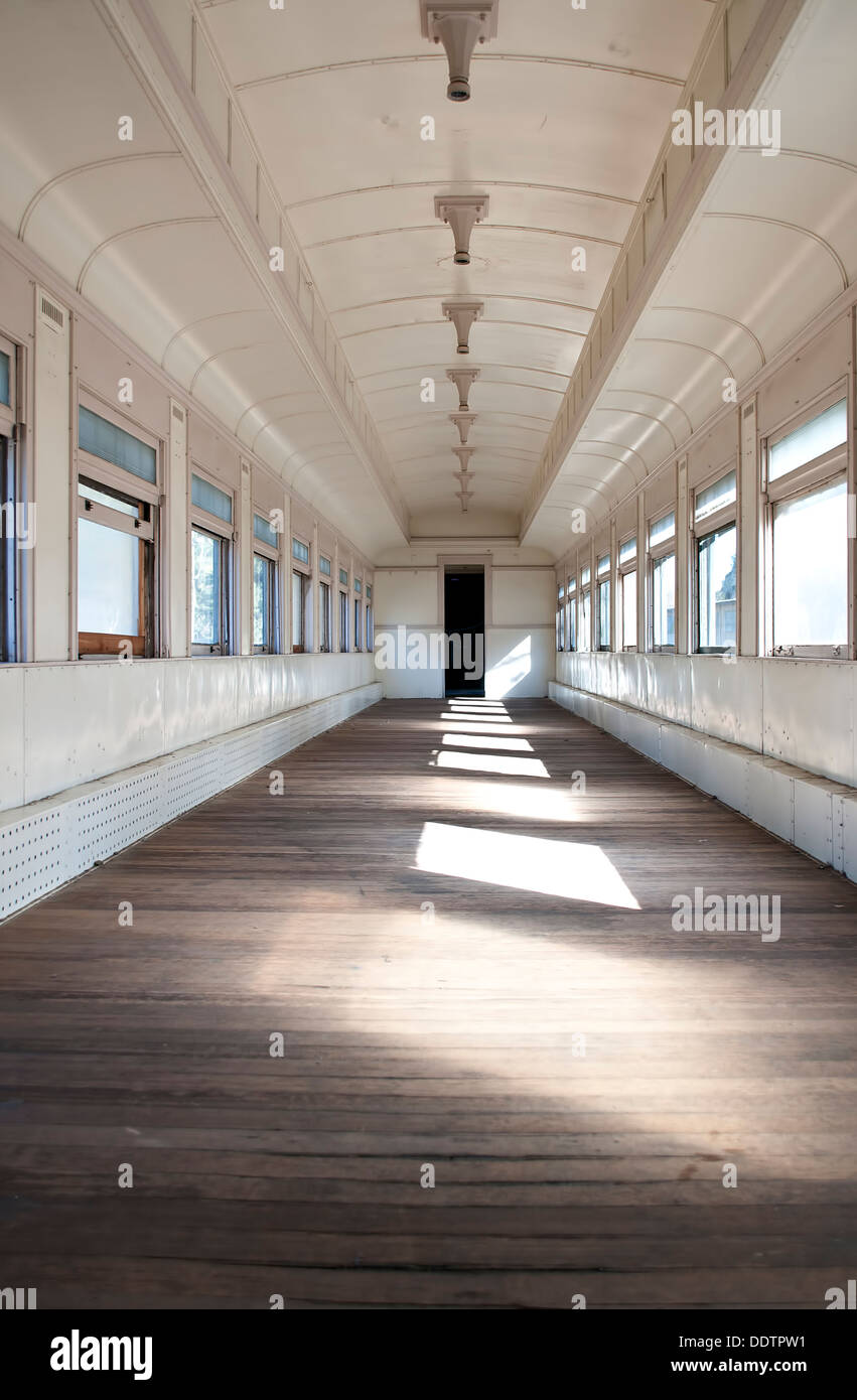 Empty Train Car Stock Photo - Alamy