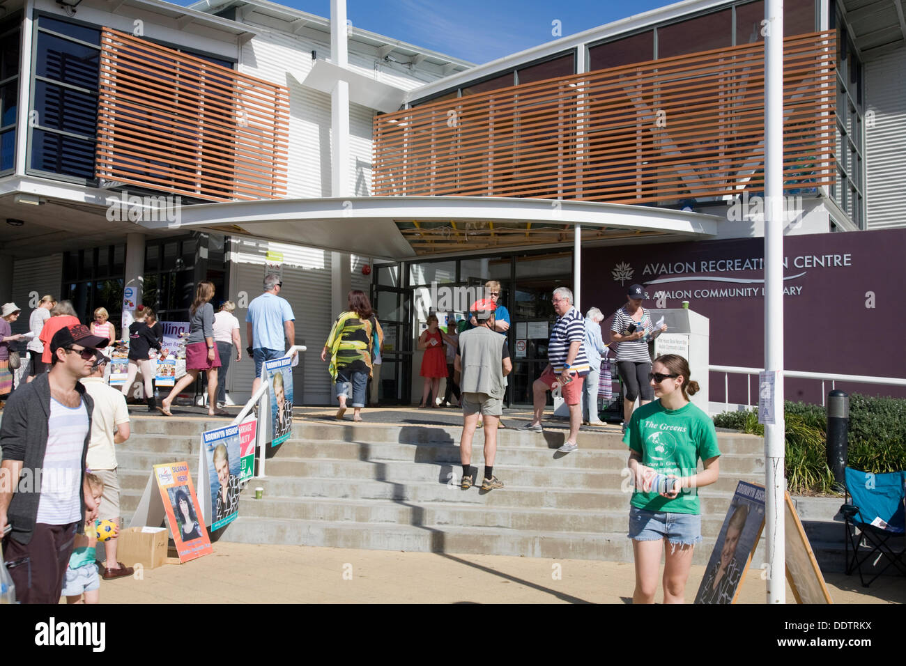 Australian polling centre hi-res stock photography and images - Alamy