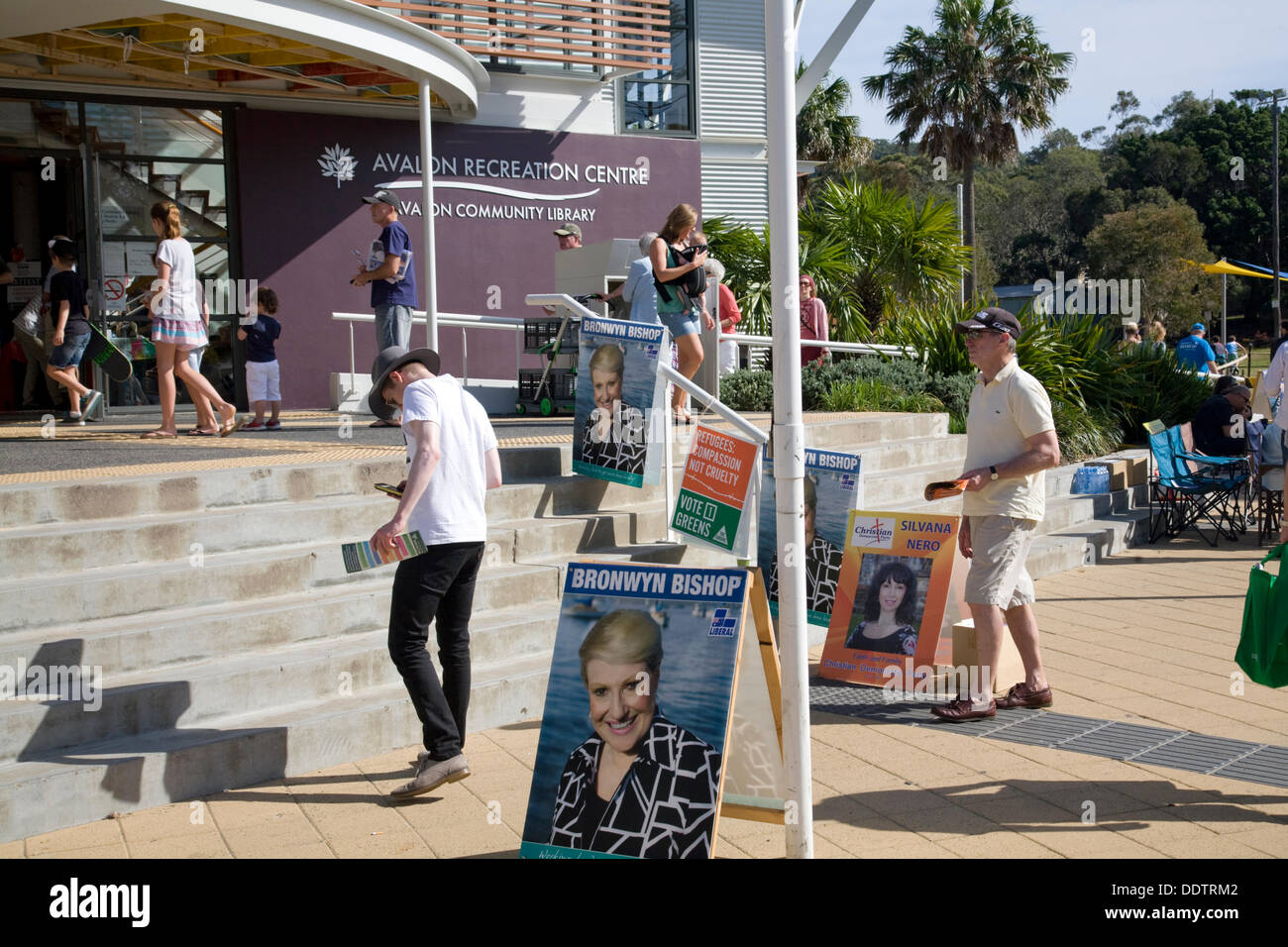 Australian polling centre hi-res stock photography and images - Alamy