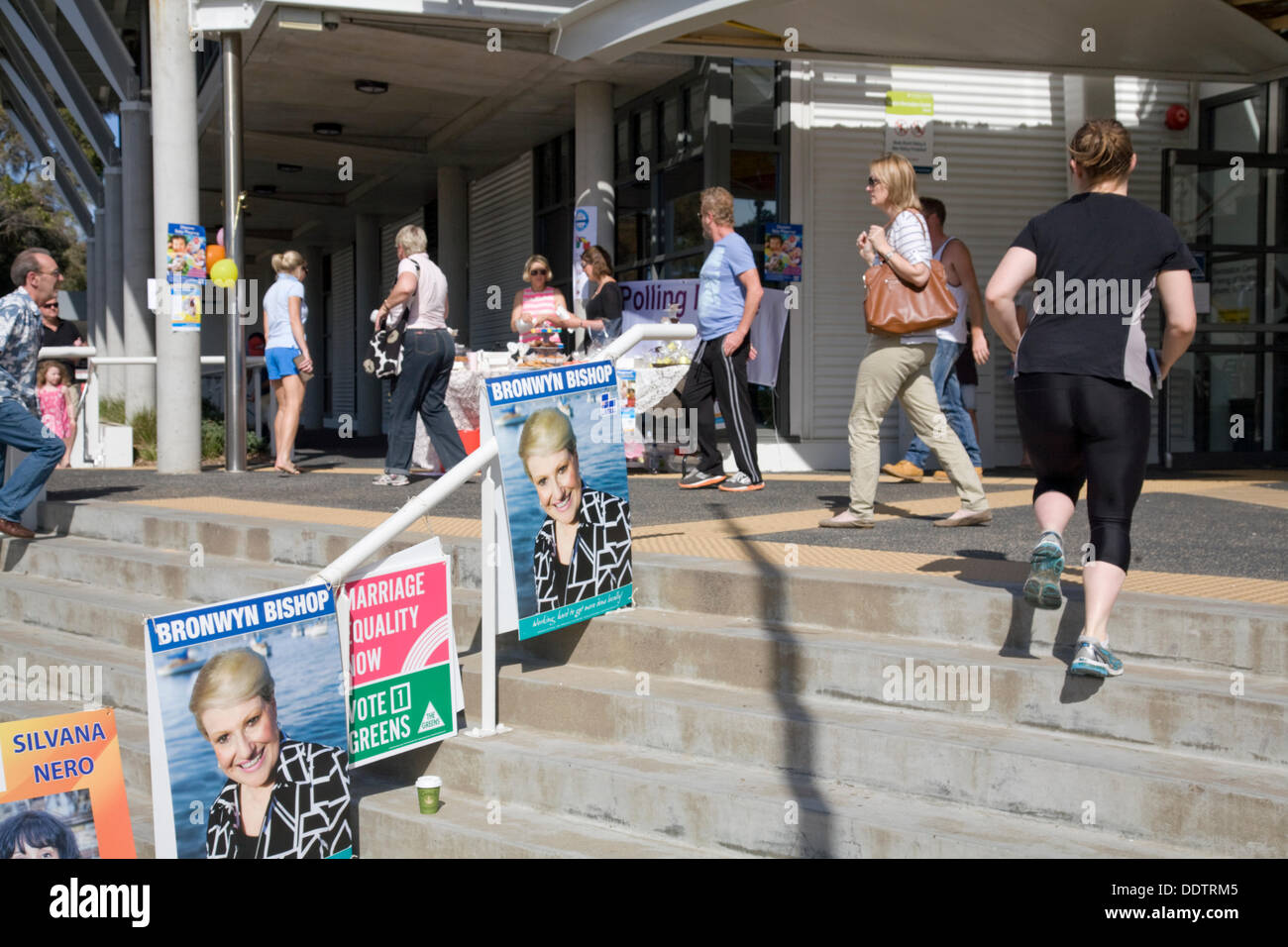 Australian polling centre hi-res stock photography and images - Alamy
