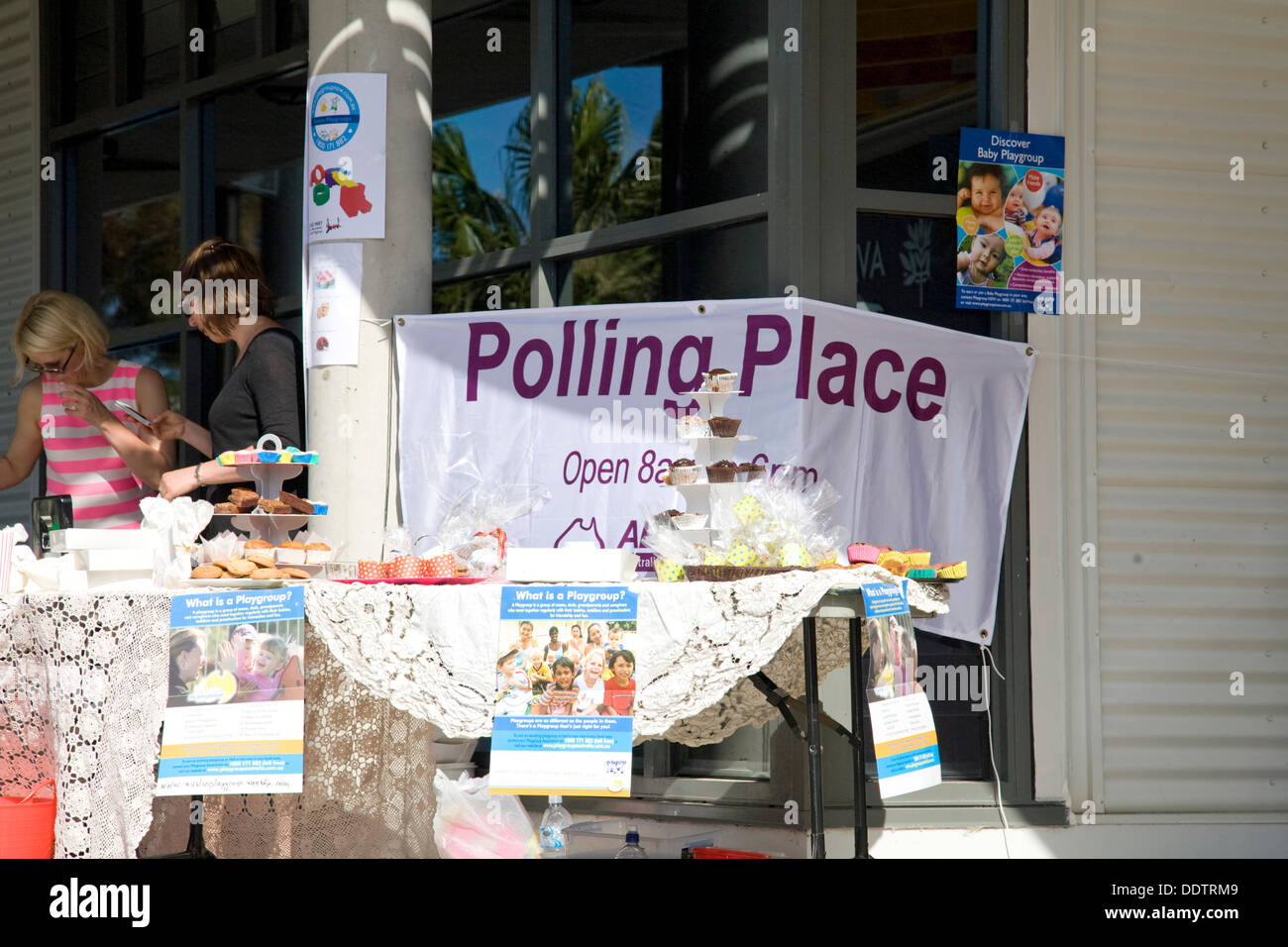 Australian polling centre hi-res stock photography and images - Alamy