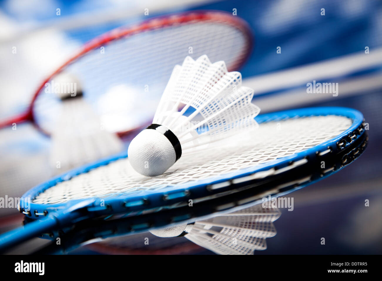 Badminton shuttle hi-res stock photography and images - Alamy