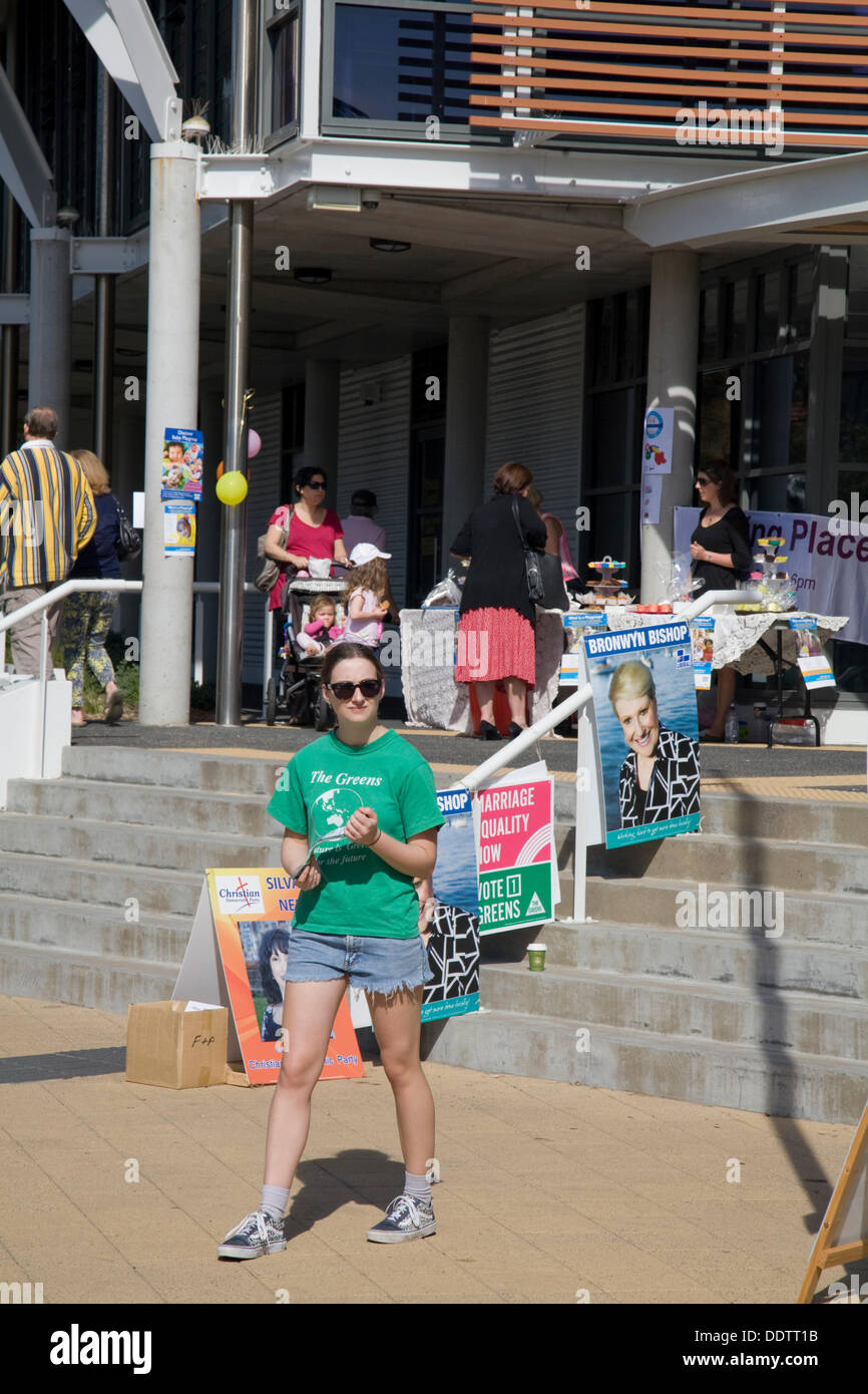 Australian polling centre hi-res stock photography and images - Alamy