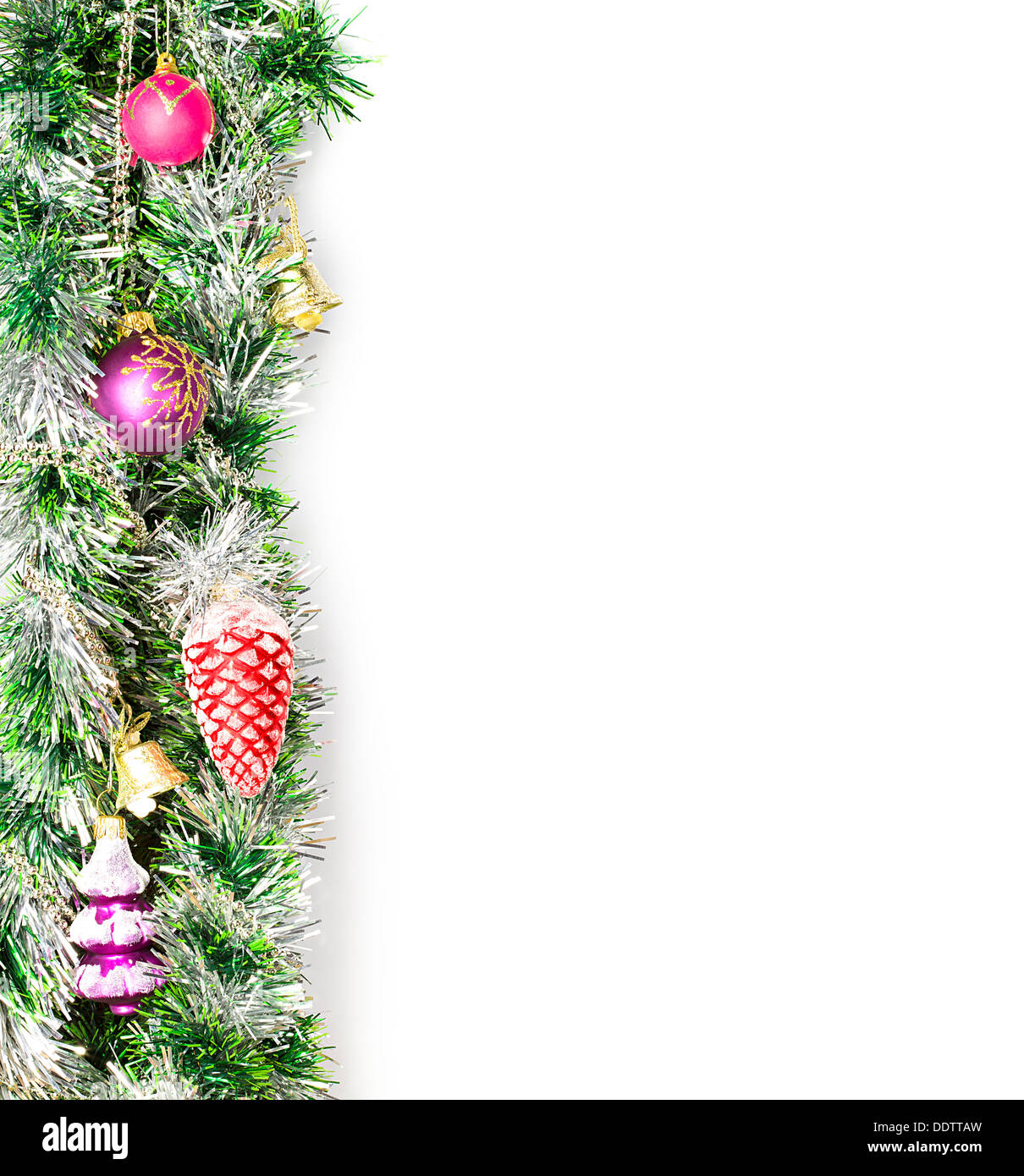 Garland border hi-res stock photography and images - Alamy