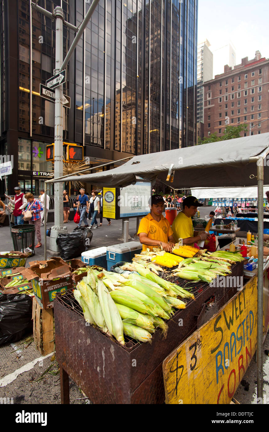 food,Street Fair, flea market, Avenue of the Americas, Manhattan, New ...