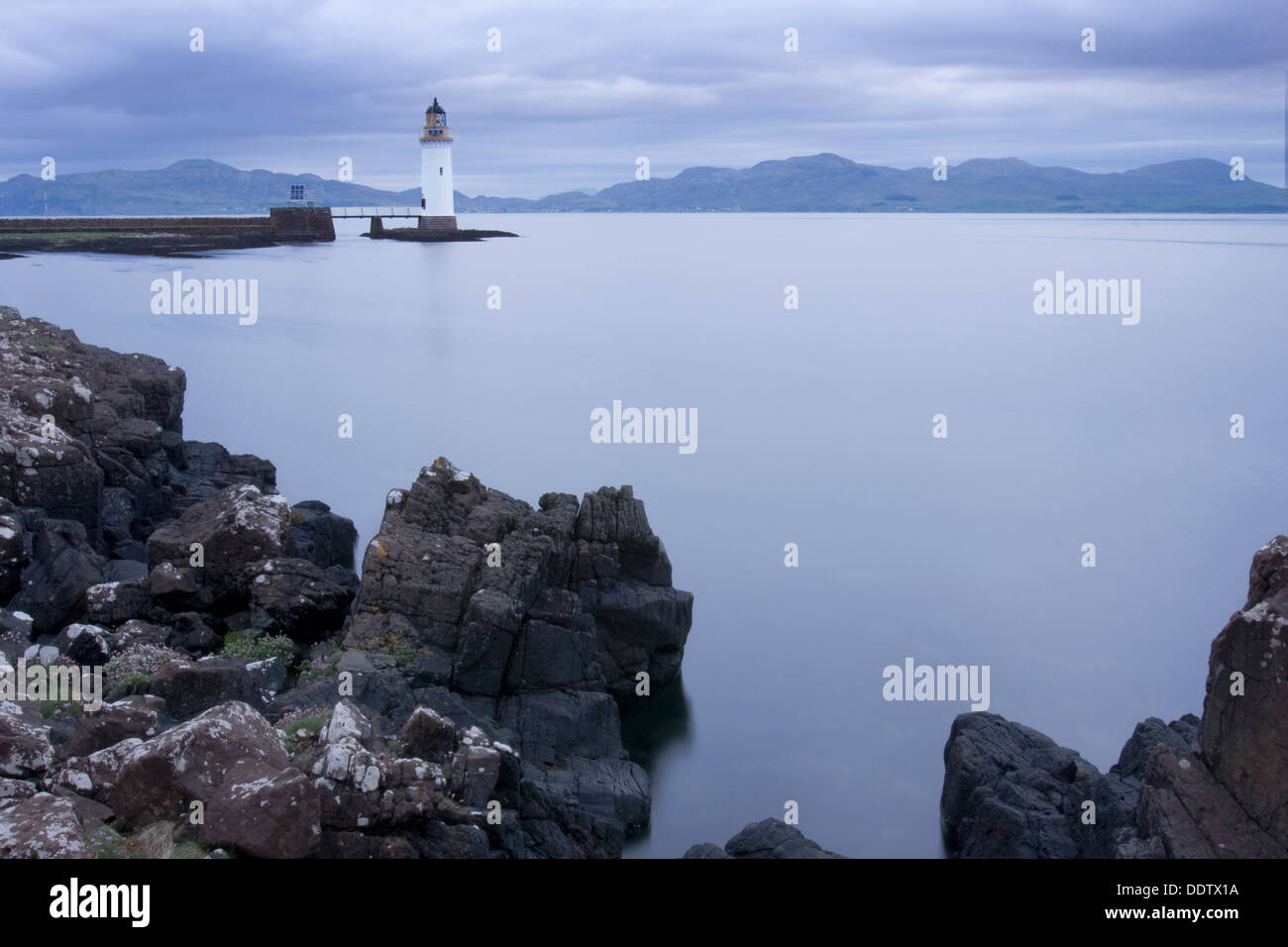 Tobermory, isle of mull lighthouse hi-res stock photography and images ...