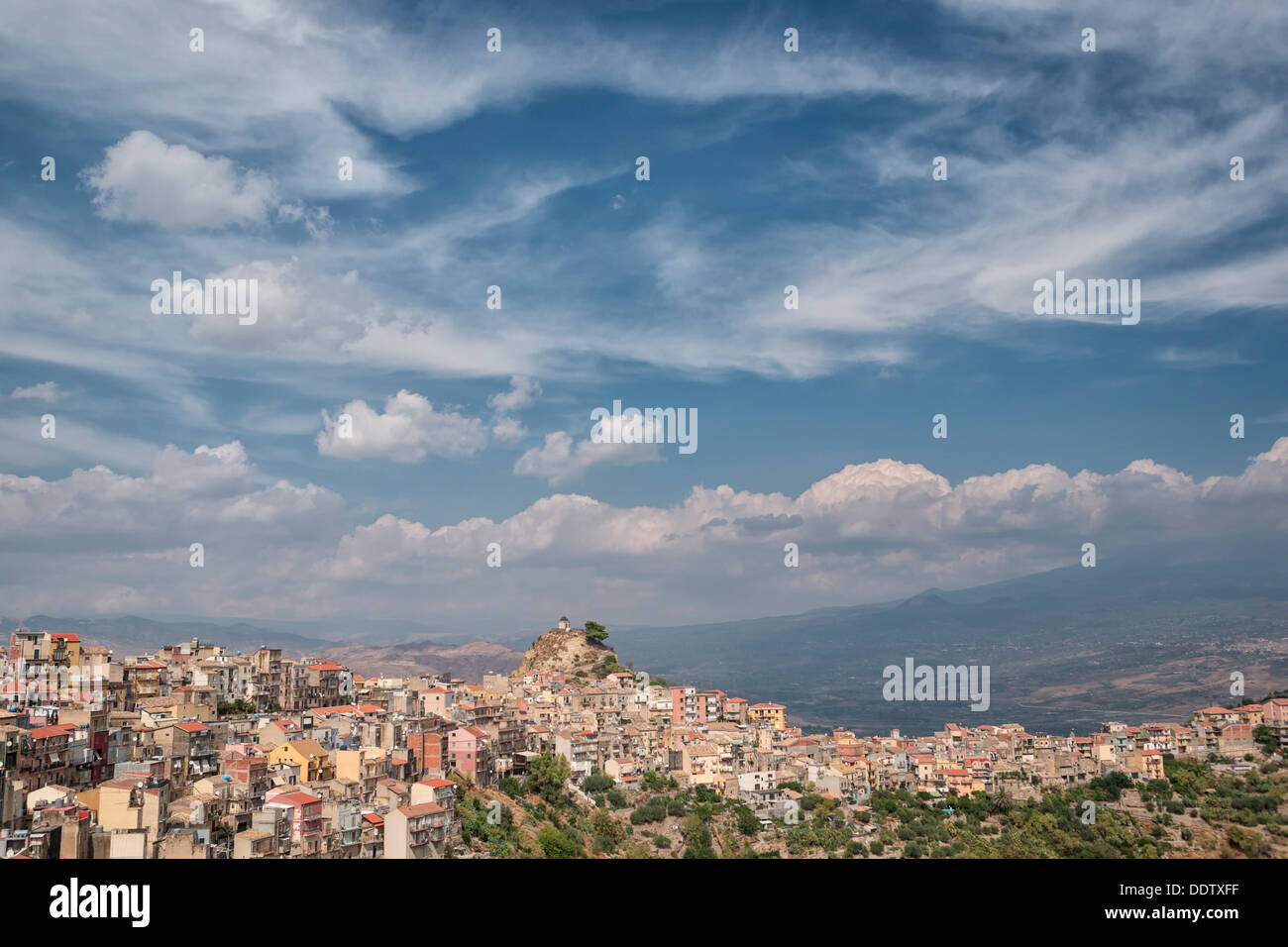 Centuripe aerial hi-res stock photography and images - Alamy