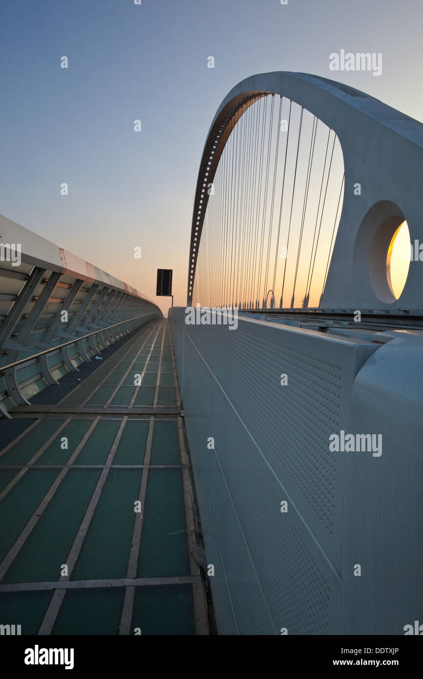 Calatrava bridge reggio emilia bridge hi-res stock photography and ...